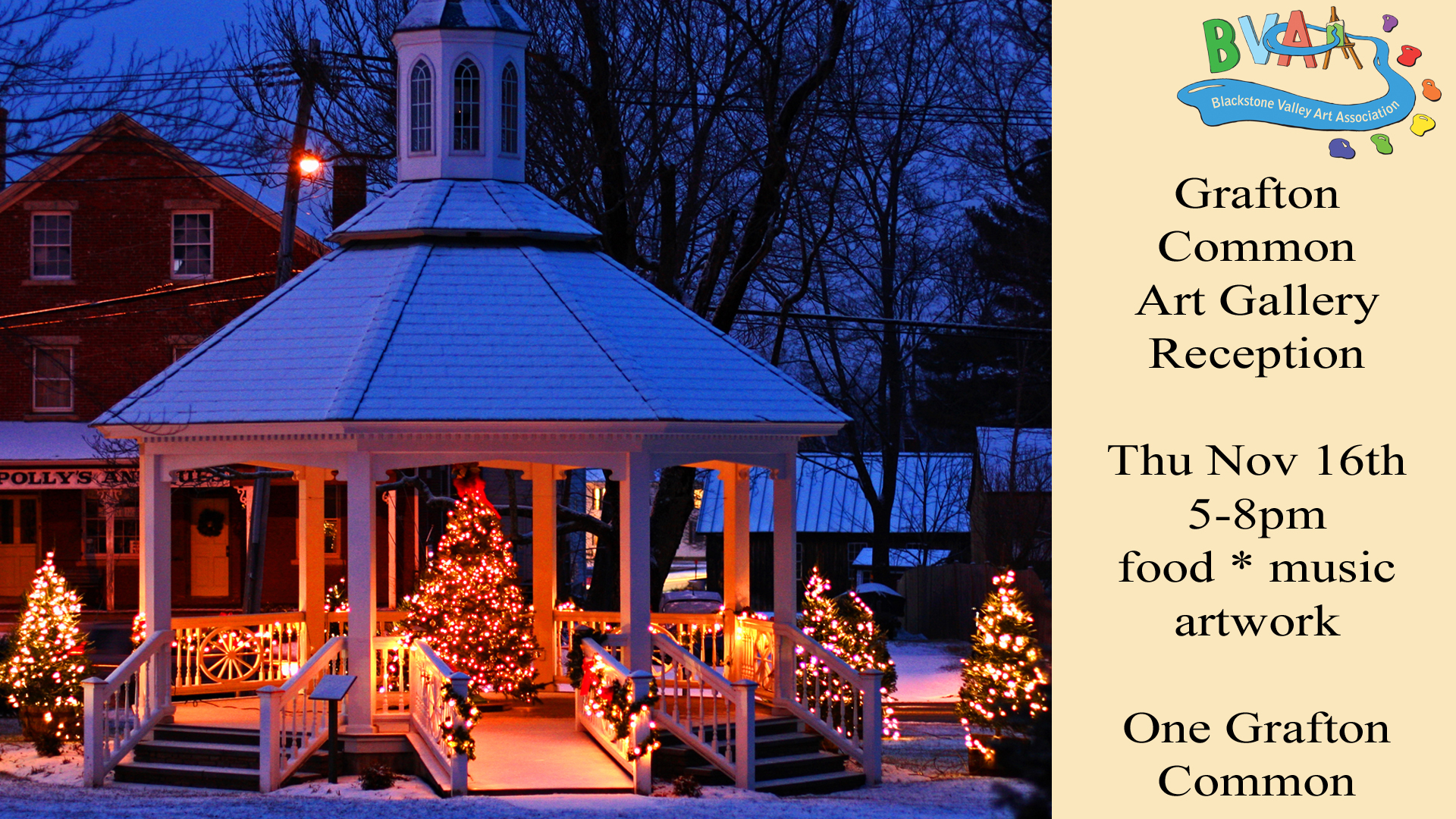 Grafton Common Art Gallery Reception – Nov 16 2017 – Blackstone Valley ...