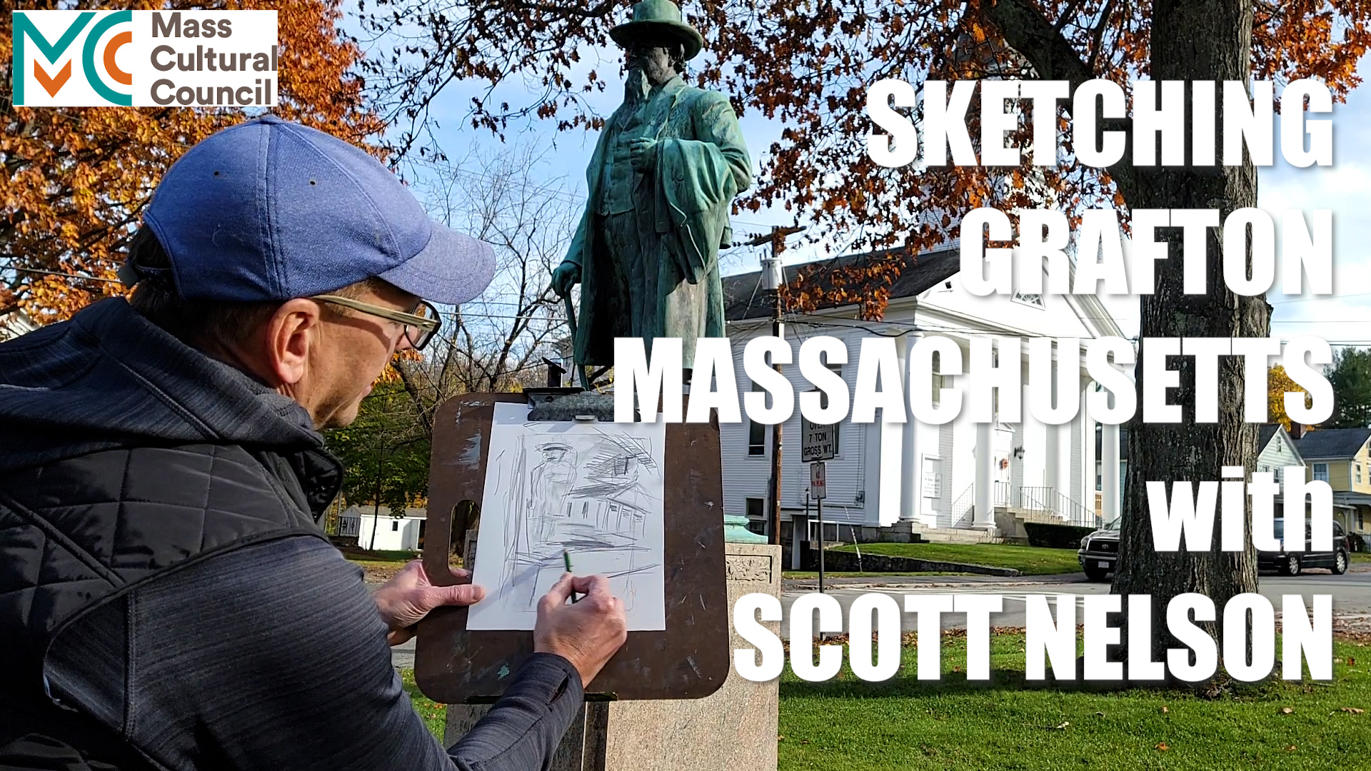 Sketching Basics on the Grafton Common with Scott Nelson – Blackstone ...