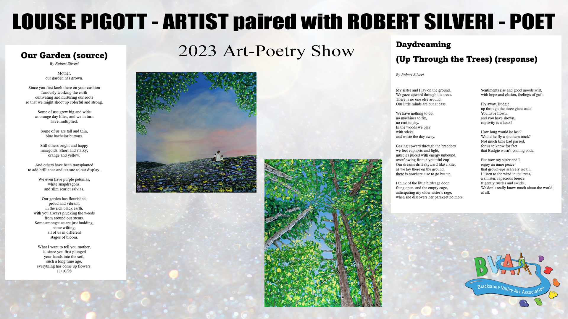 Art Poetry 2023 – Louise Pigott and Robert Silveri – Blackstone Valley ...