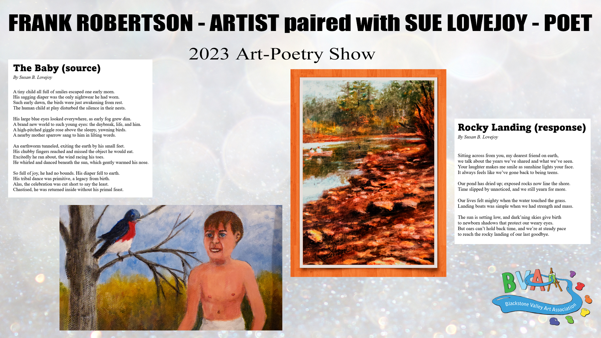 Art Poetry 2023 – Frank Robertson and Sue Lovejoy – Blackstone Valley ...