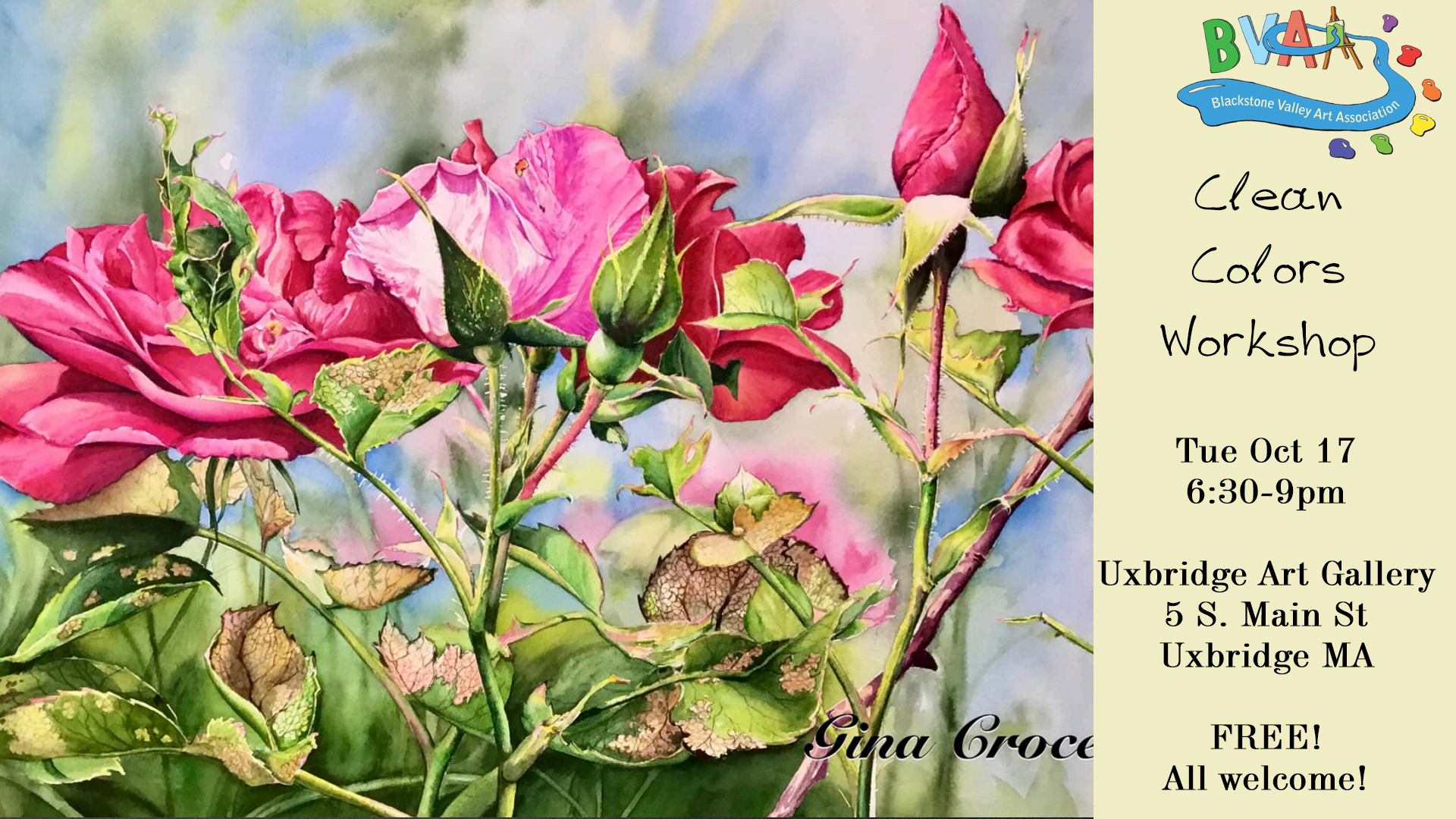 October 2023 Monthly Meeting – Clean Colors with Gina Croce ...