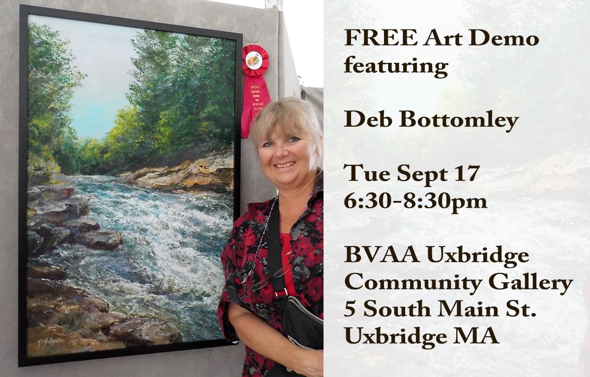 Painting Demo with Deb Bottomley – September 2024 – Blackstone Valley ...