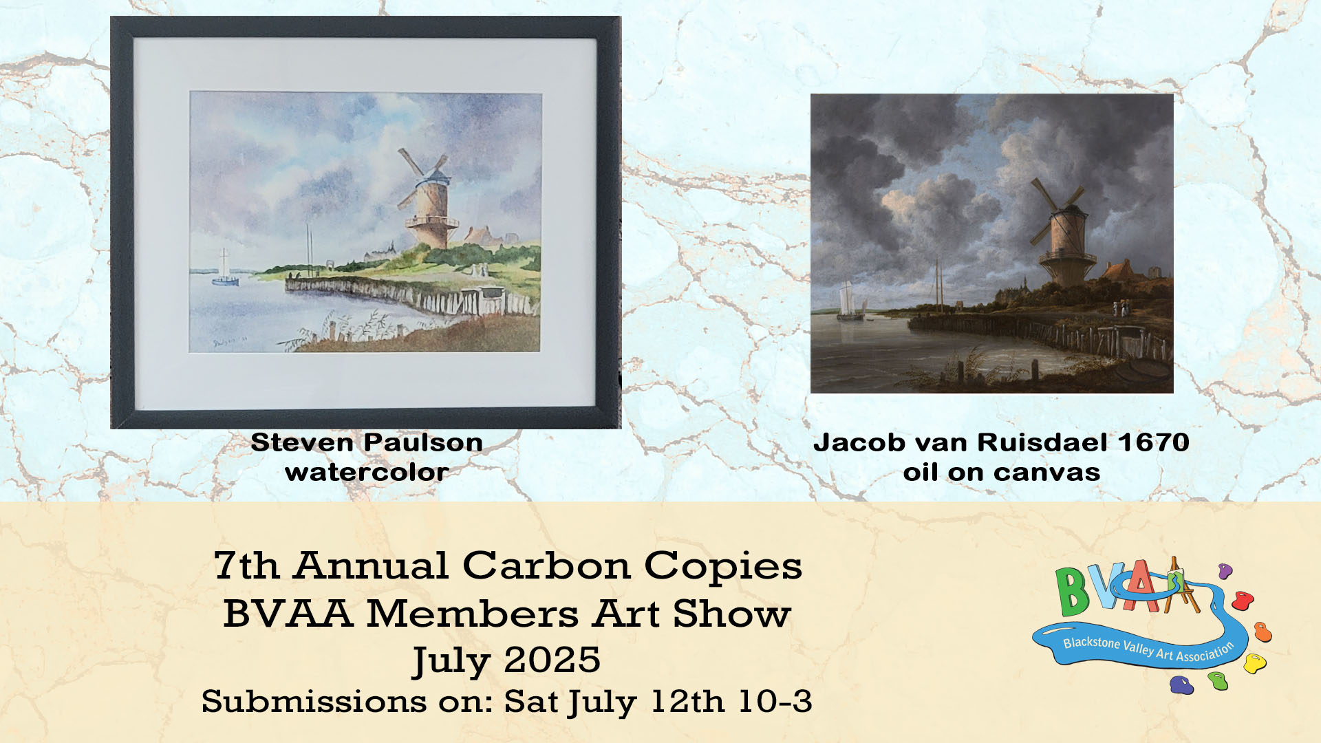 BVAA Carbon Copies Art Show 2025 – 7th Annual! – Blackstone Valley Art ...